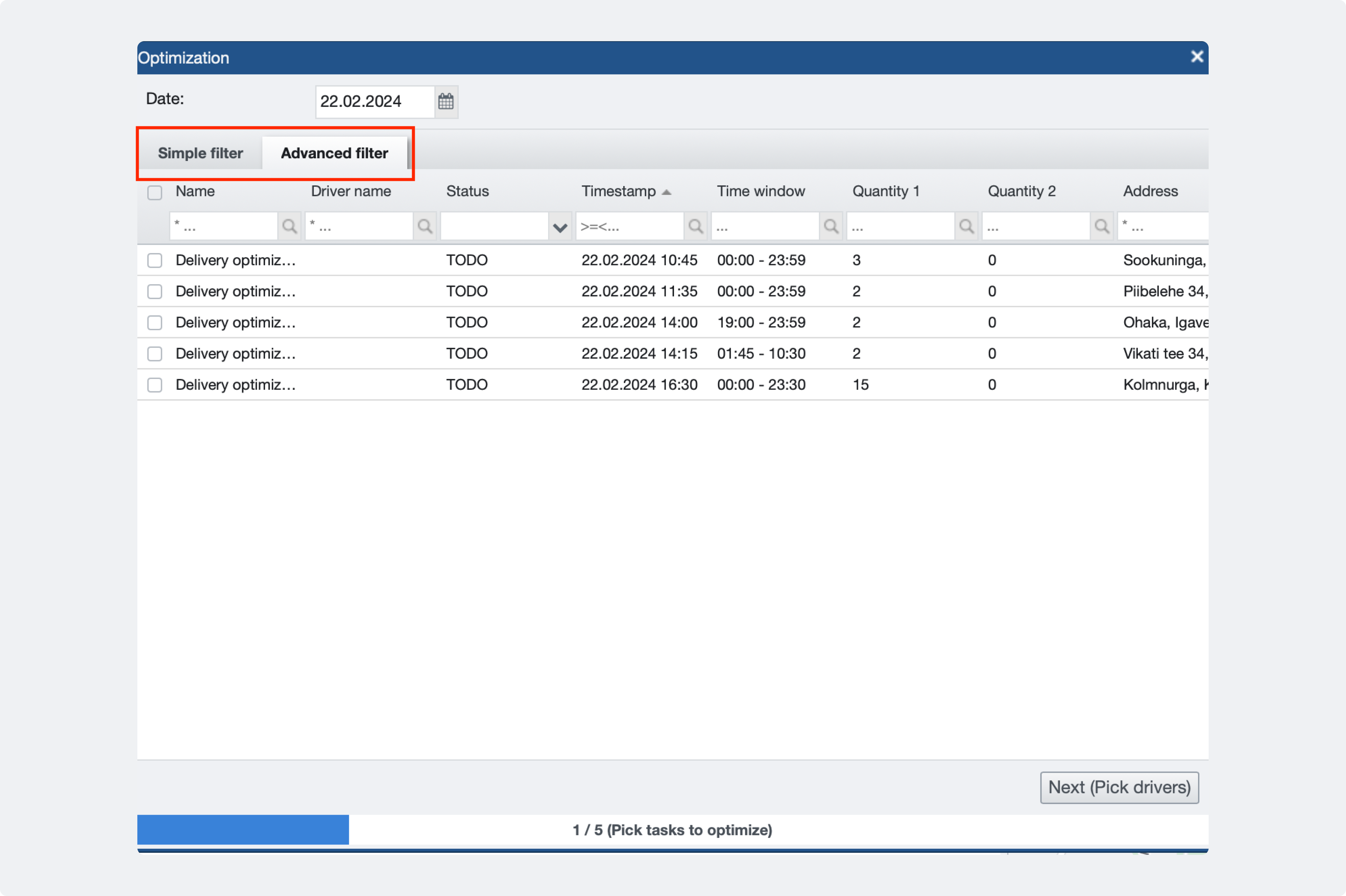 FCPlus Optimization engine