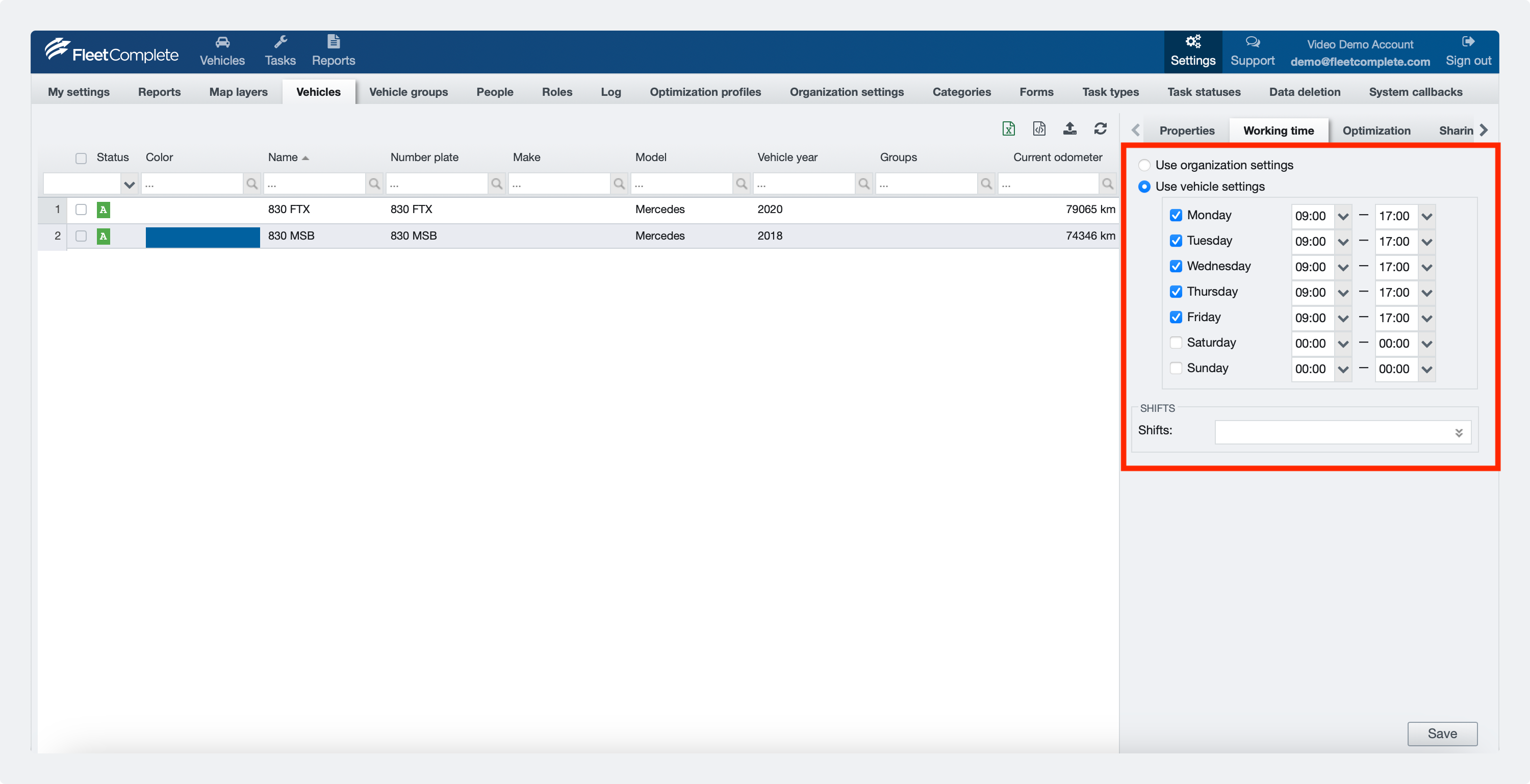 FCPlus Optimization engine