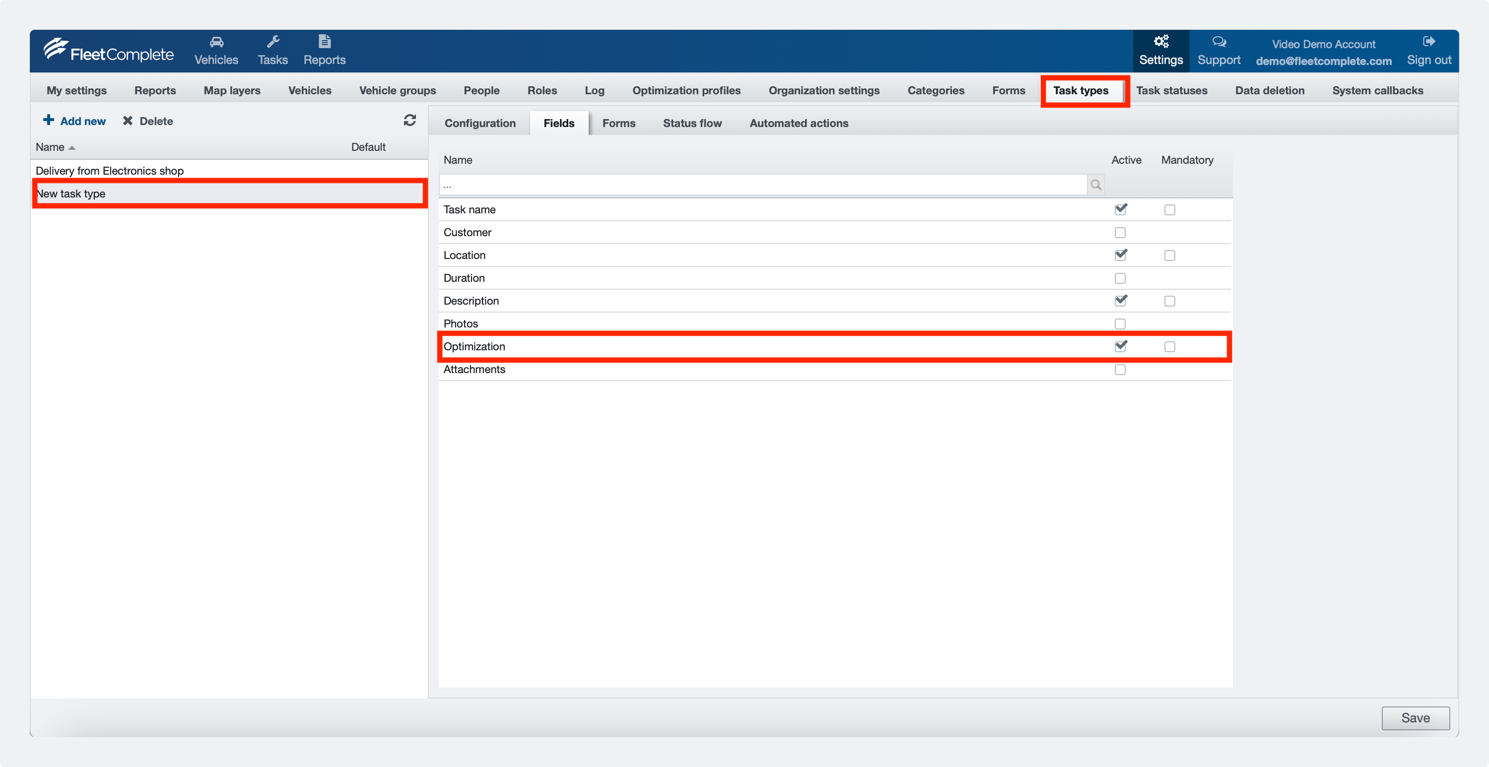 FCPlus Optimization engine