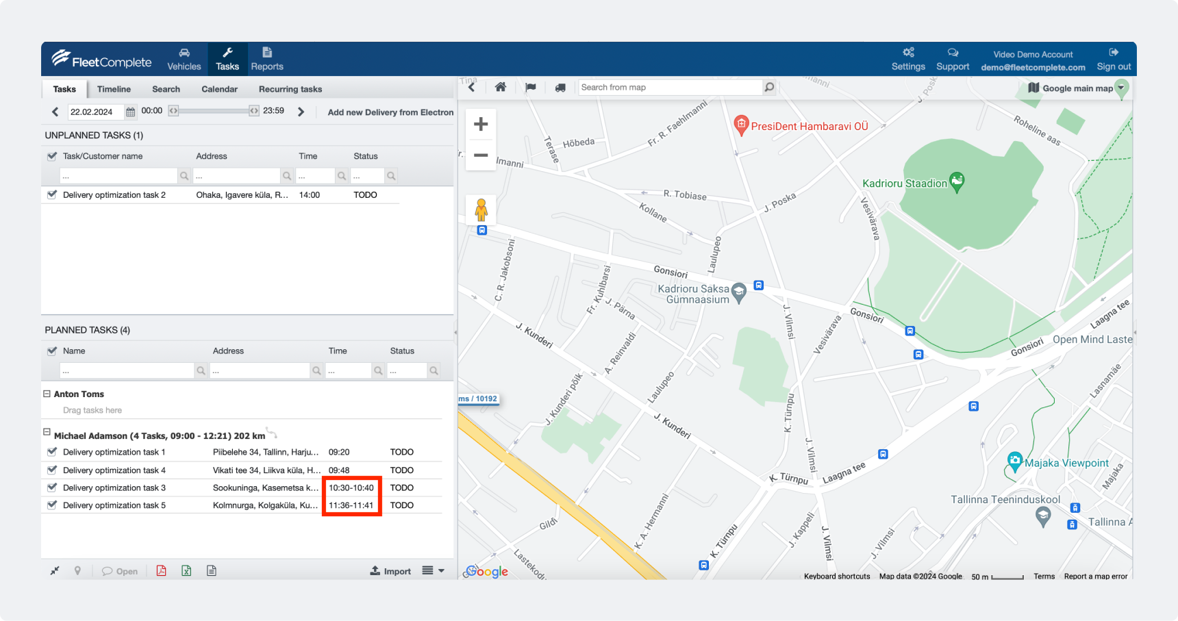 FCPlus Optimization engine